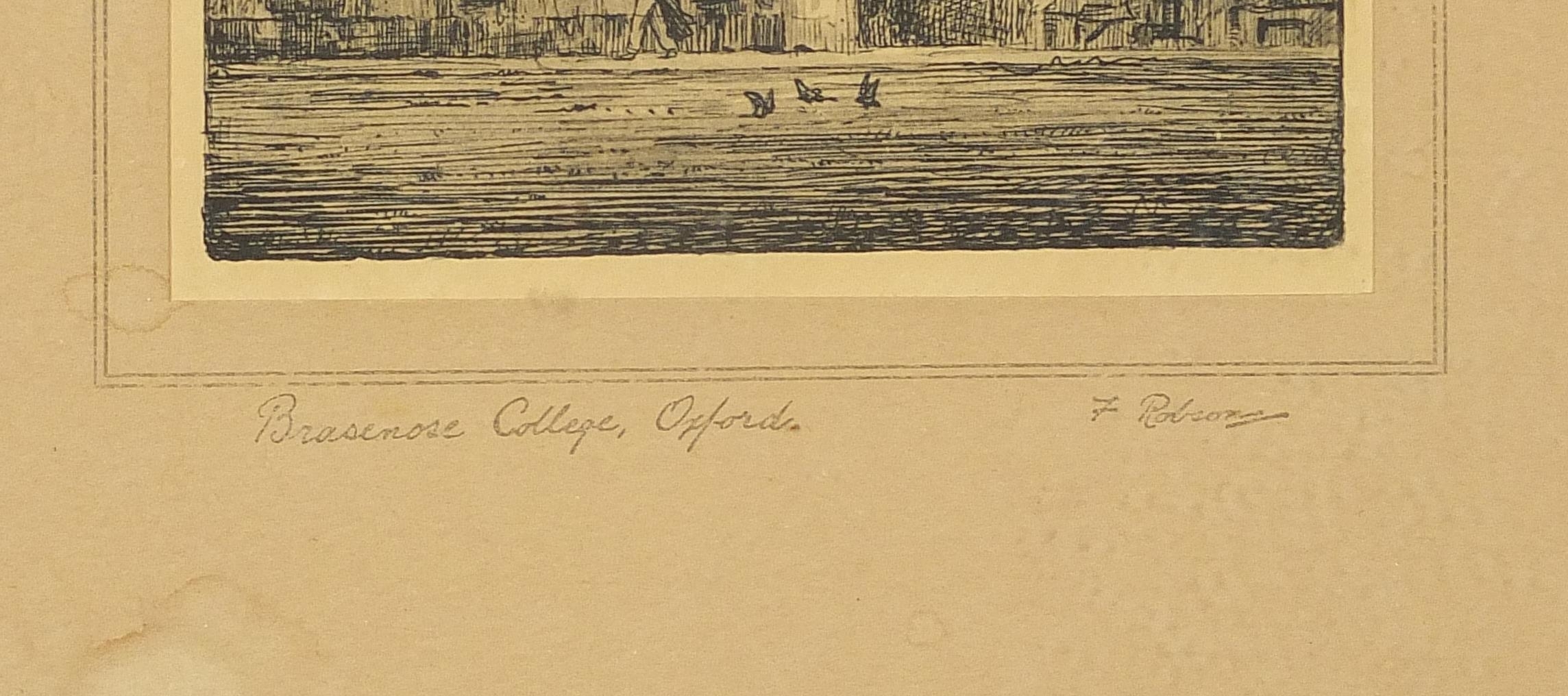 Featherstone Robson | Brasenose College, Oxford and street scene ...