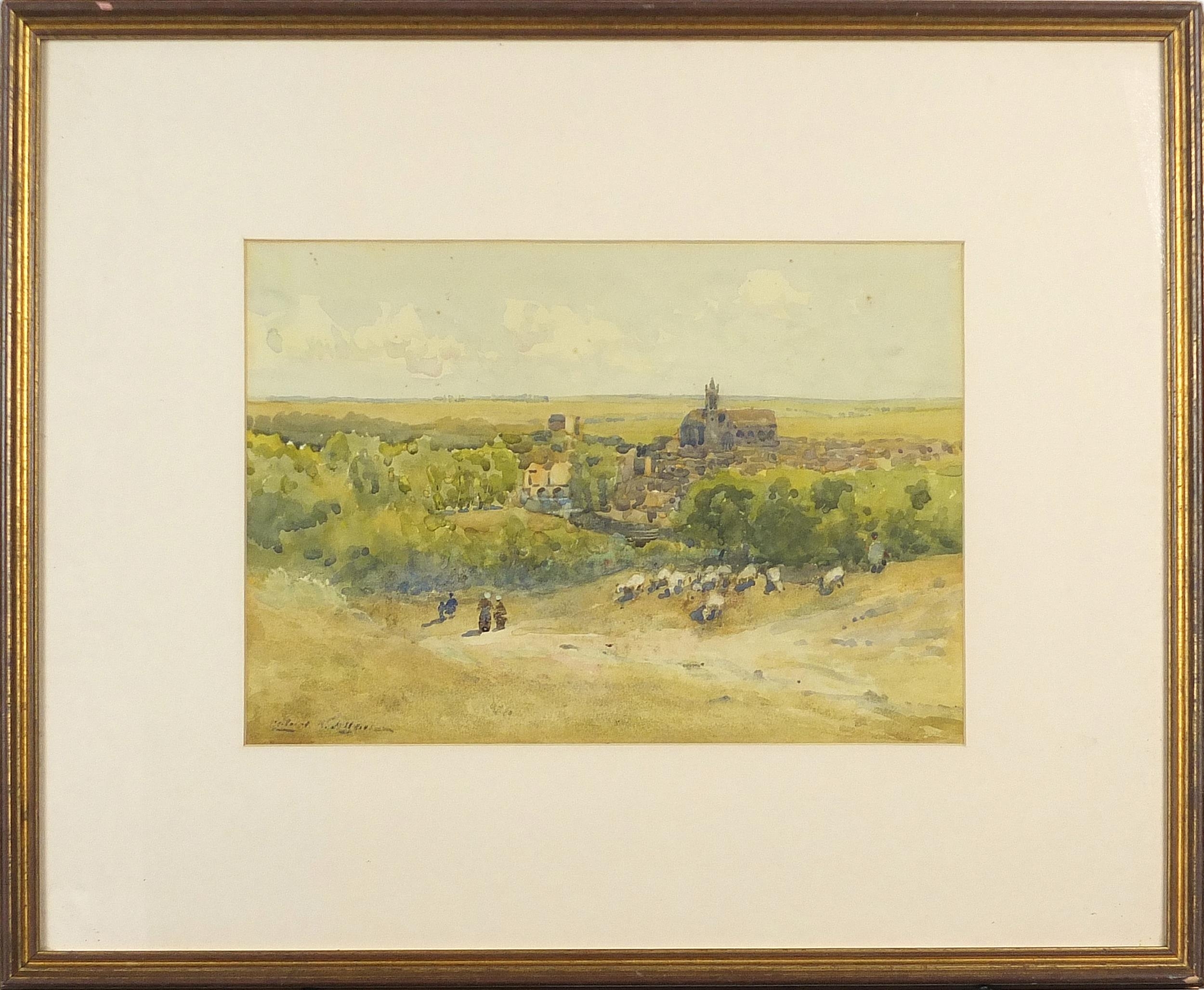 Robert Weir Allan | St Moret, France (19th Century 20th Century ...
