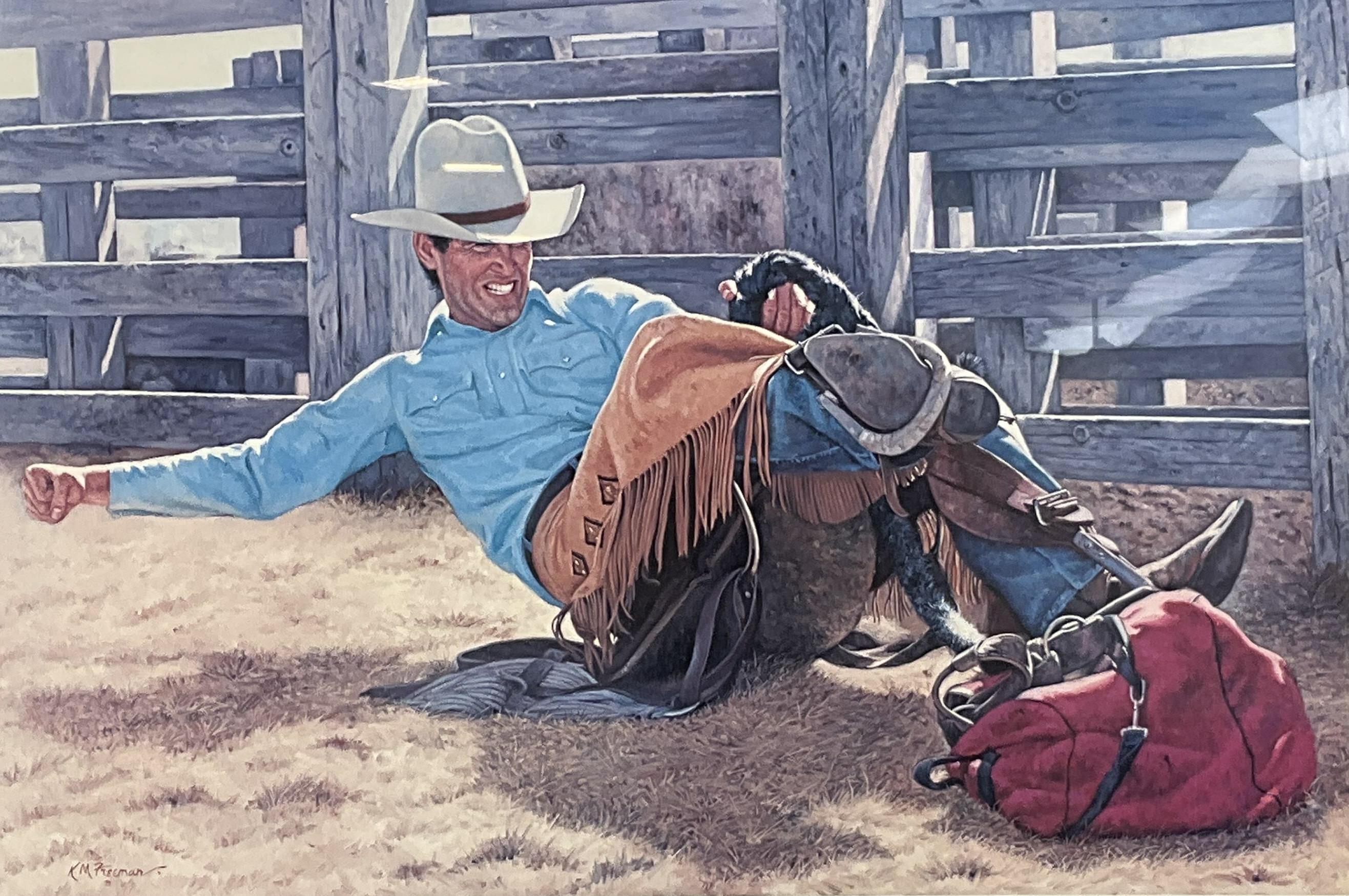 Kenneth M. Freeman | Kickin’ | MutualArt