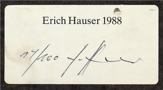 Erich Hauser | Untitled (1988) | MutualArt