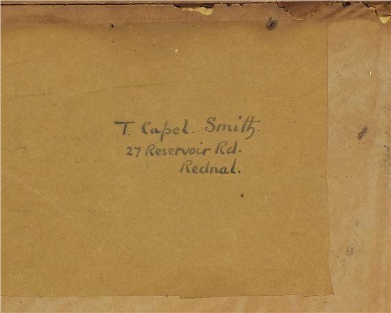 Thomas Capel Walton Smith | Head and shoulders portrait of an Art ...