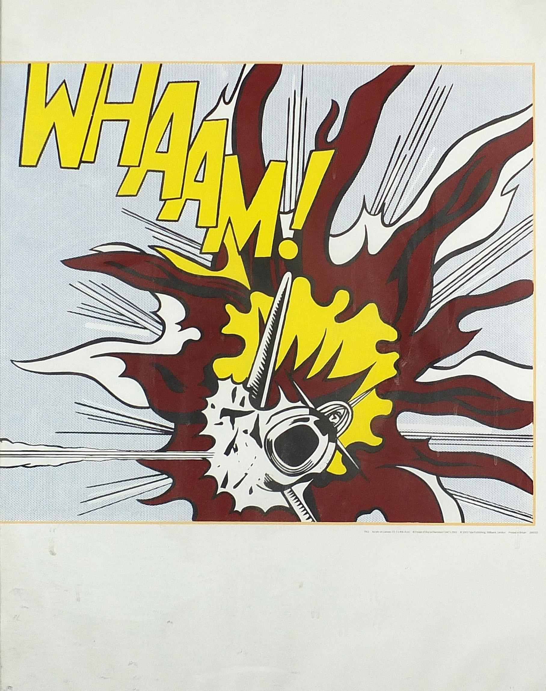 Roy Lichtenstein | Whaam!, pair of Pop Art style prints | MutualArt