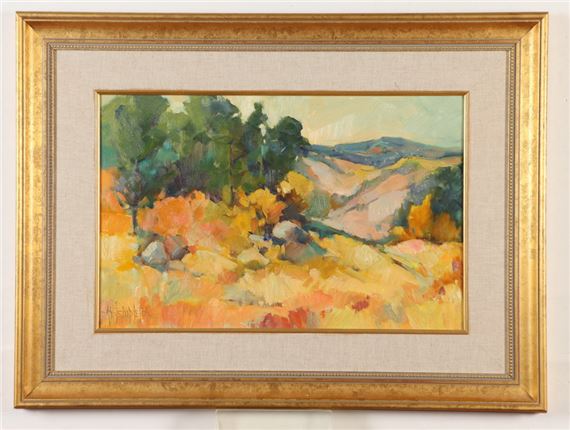 Ann Templeton | Late September Landscape, | MutualArt
