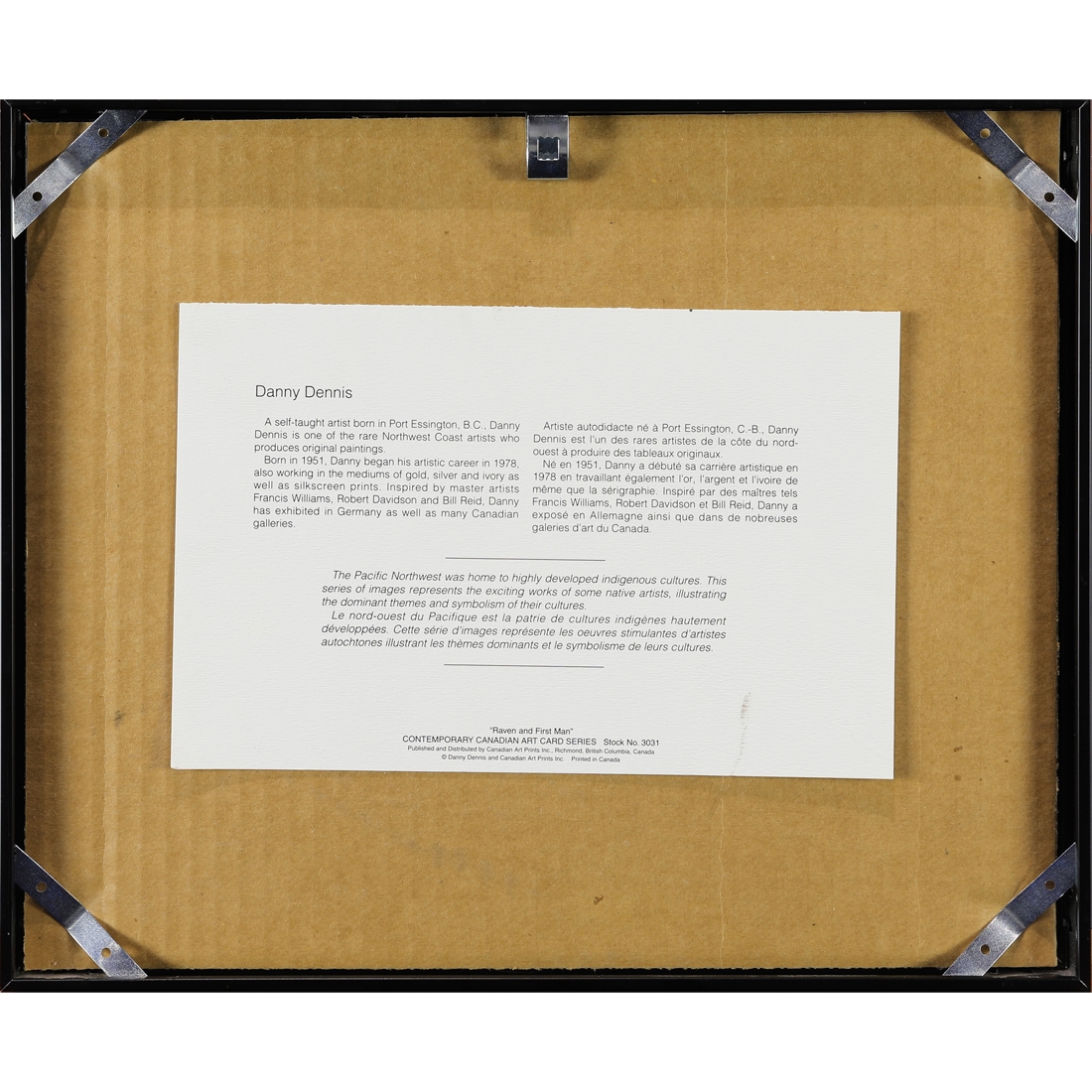 Danny Dennis | Raven and First Man and Raven | MutualArt