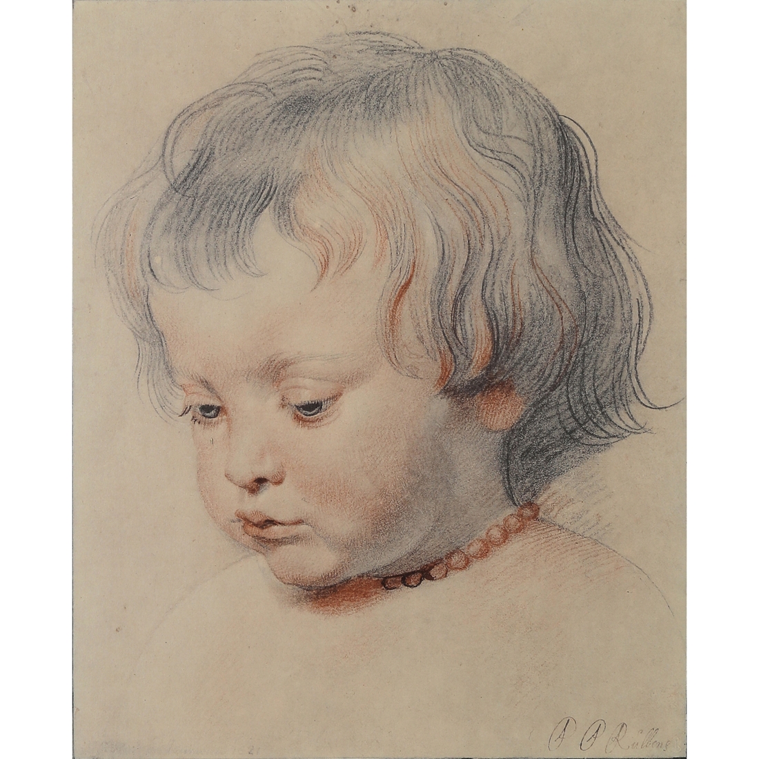 Peter Paul Rubens | Portrait of a Boy (Nicholas Rubens) | MutualArt