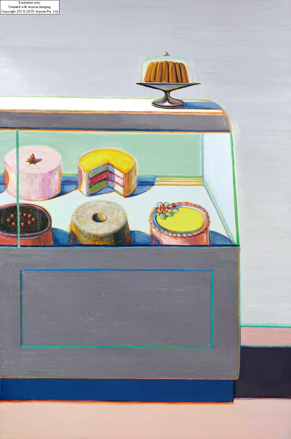 Wayne Thiebaud | Encased Cakes (2010 - 2011) | MutualArt