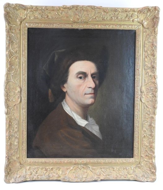 Johann Christian Fiedler | Self-portrait of the artist | MutualArt