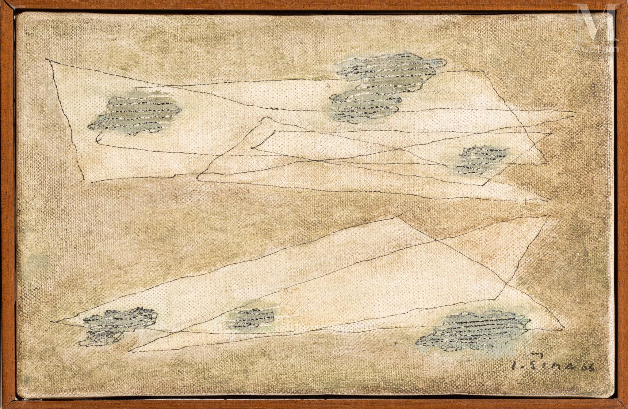 Josef Sima | Untitled (1966) | MutualArt