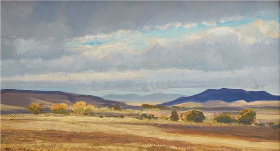 Ray Stanford Strong | Landscape (1957) | MutualArt