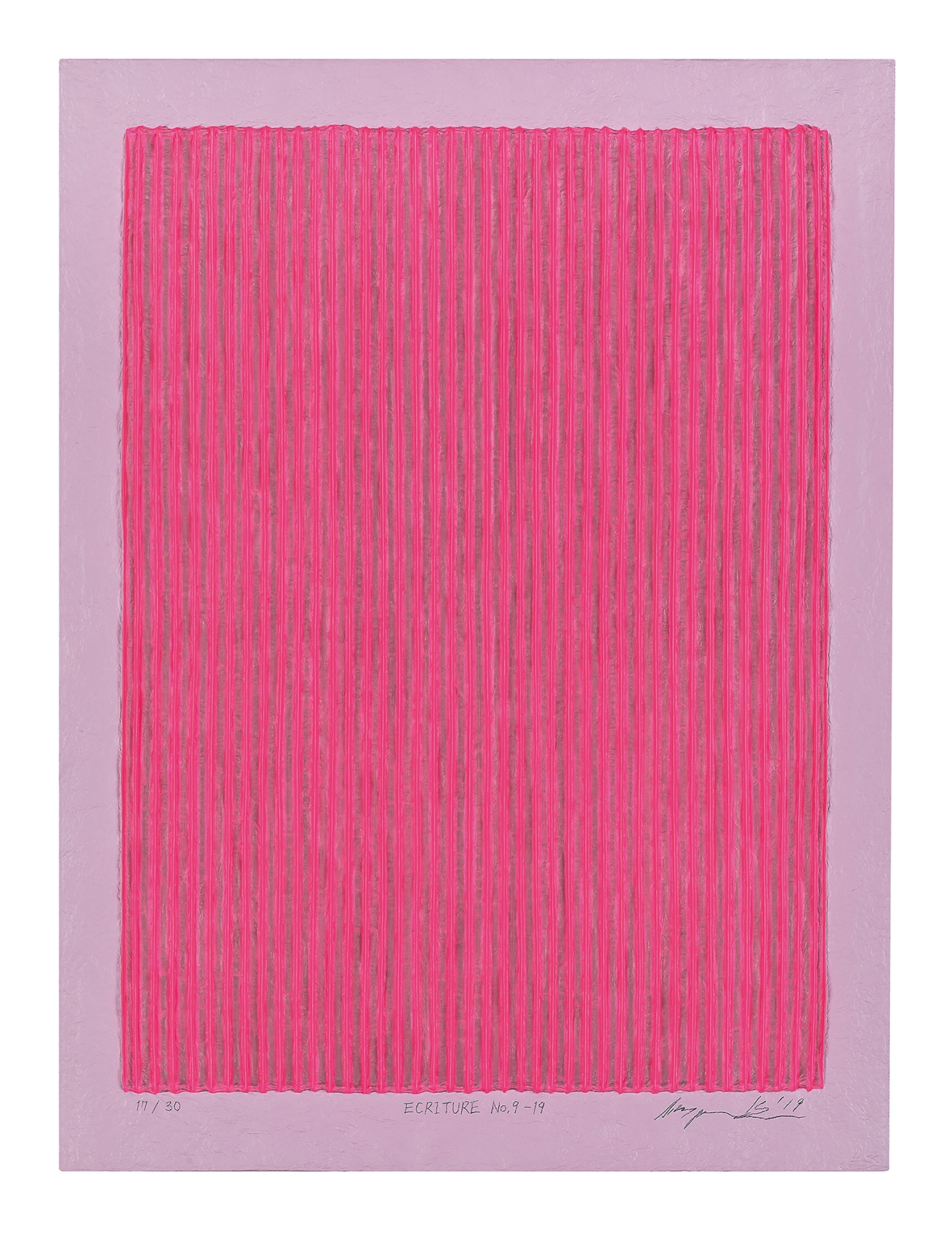 SeoBo Park | Écriture No.9-19 (2019) | MutualArt