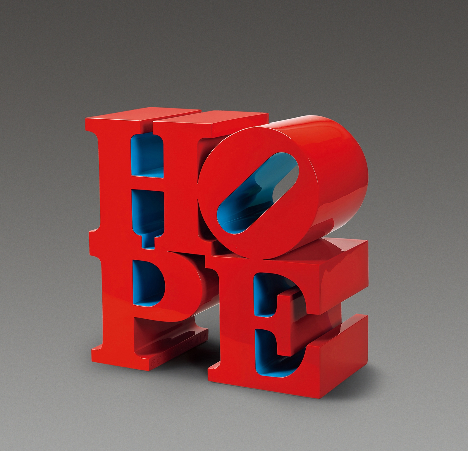Robert Indiana | Hope (Red-Blue) (2009) | MutualArt