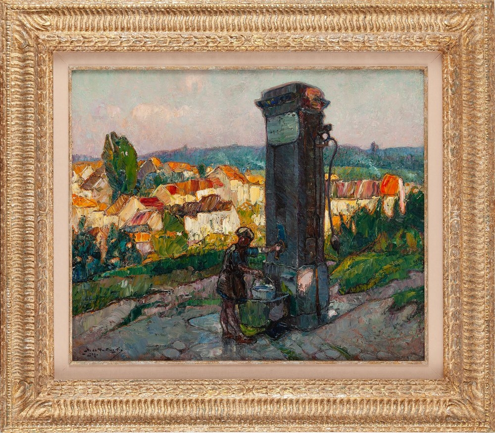 Mieczysław Rakowski | Dziecko przy studni (1928) | MutualArt