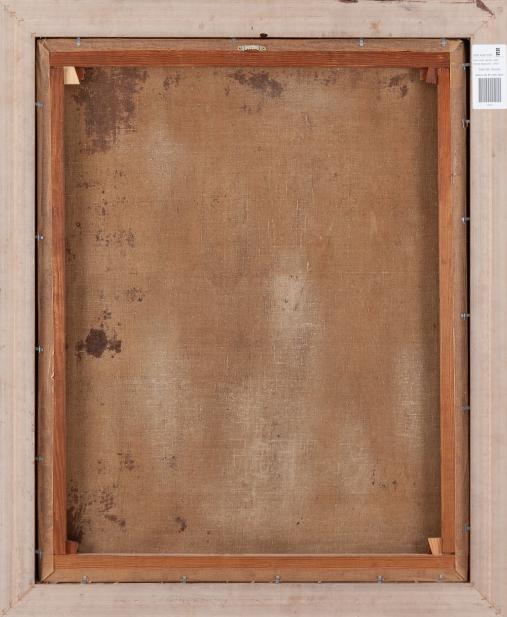 Hans Josef Becker-Leber | Male portrait (1919) | MutualArt