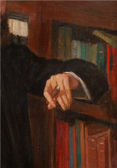 Hans Josef Becker-Leber | Male portrait (1919) | MutualArt