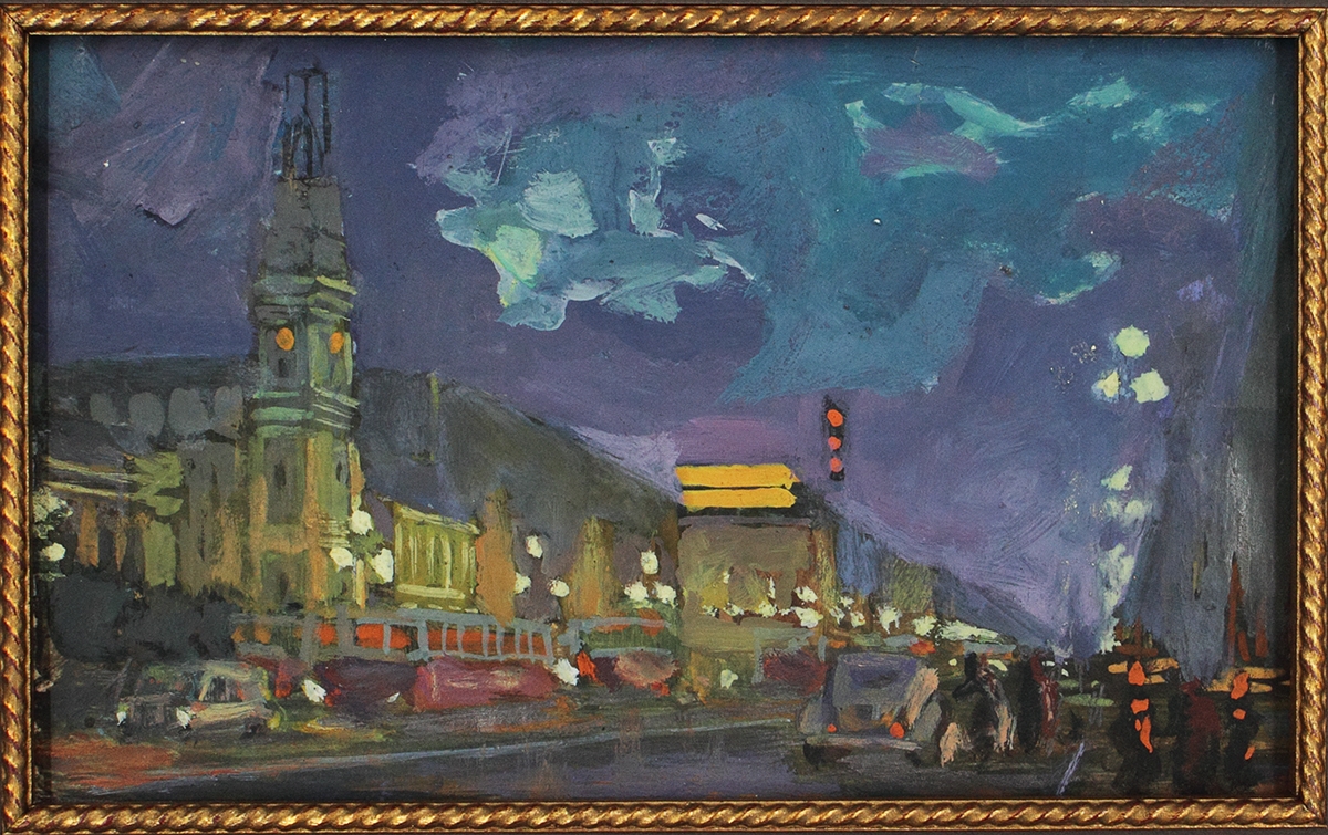 Natan Altman | Nevsky Avenue (Early 1950s) | MutualArt