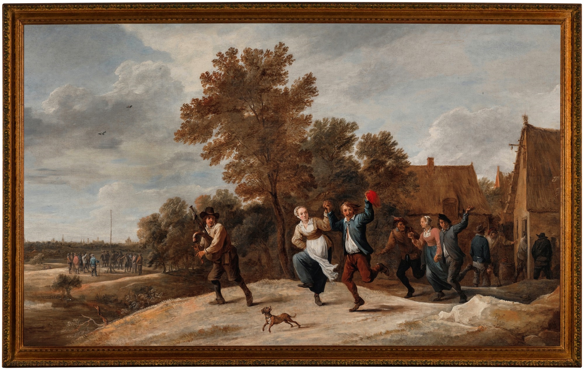 David Teniers the Younger | A dancing piper and his companions (1649 ...