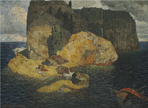 Alexander Rothaug | Island Shipwreck | MutualArt