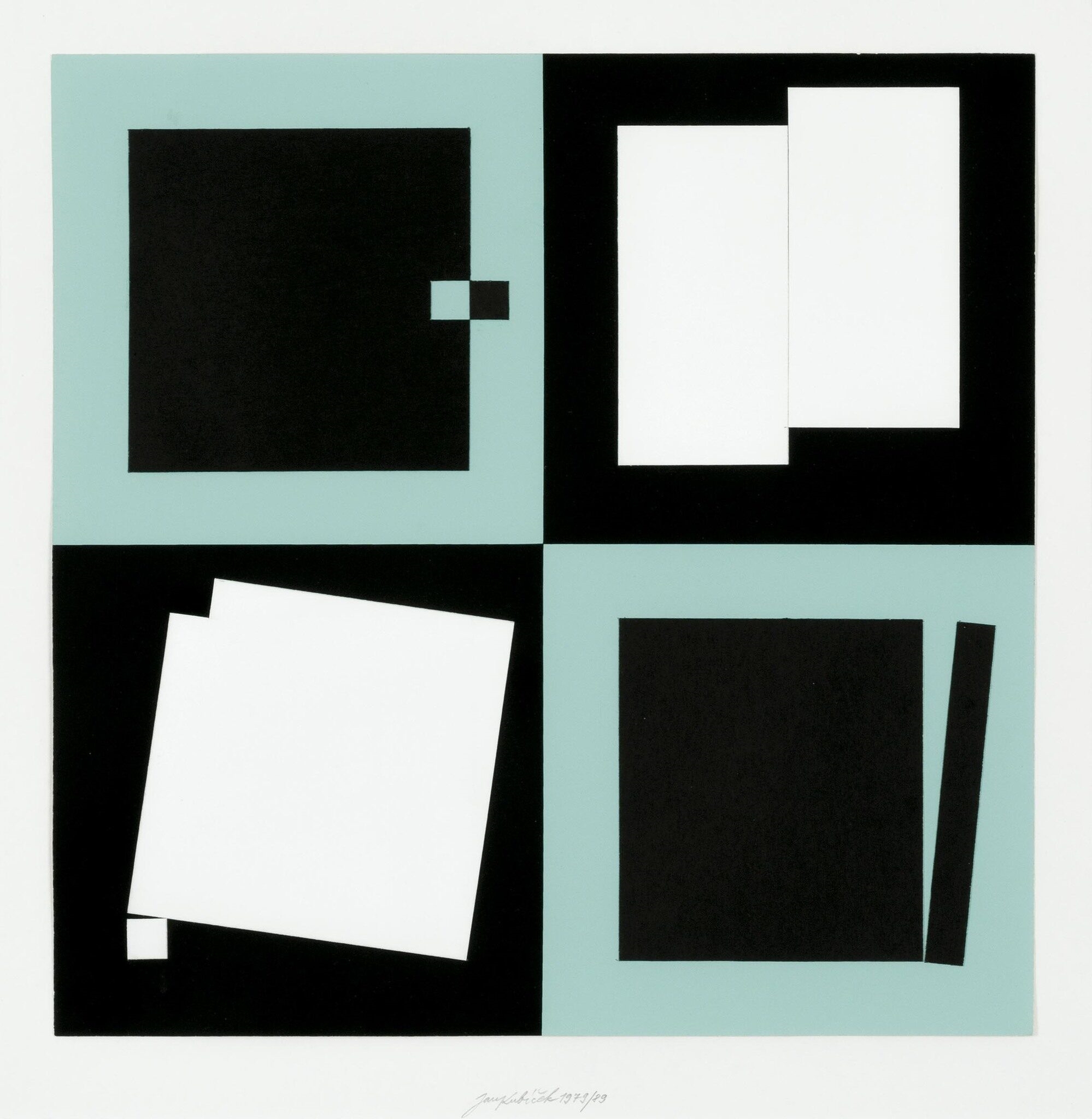 Jan Kubicek | Triptych - Division (1979 - 1989) | MutualArt