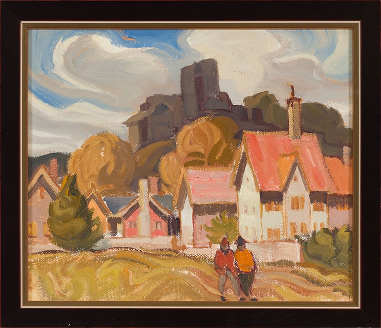 Henry George Glyde | Village Walk (Circa 1979) | MutualArt