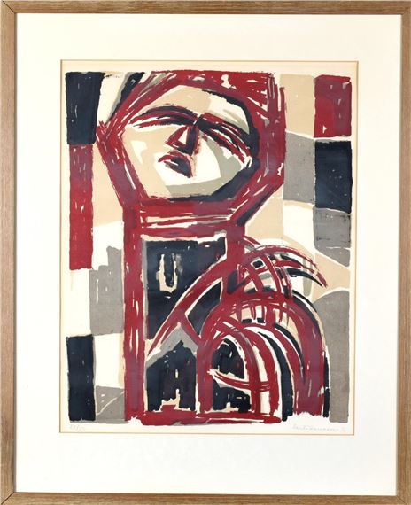 Berta Hansson | Face (1956) | MutualArt