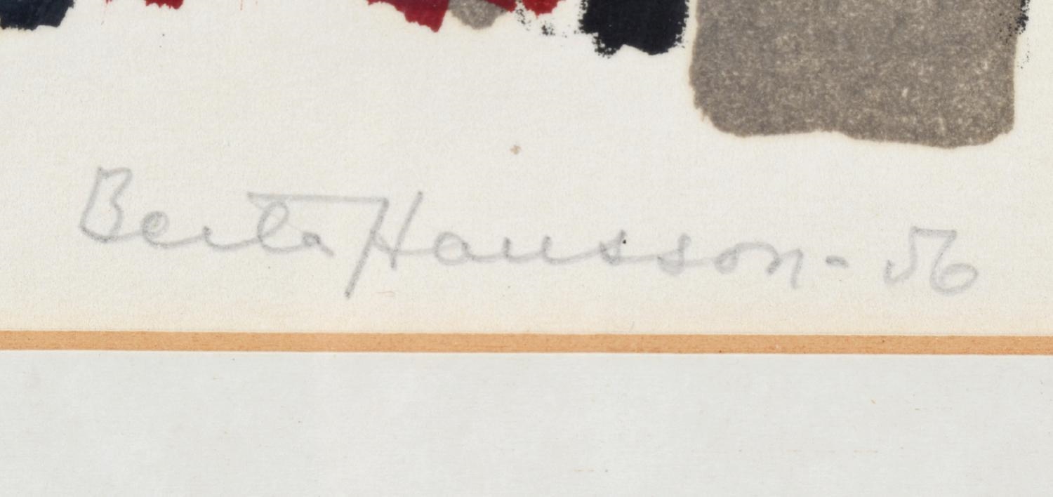 Berta Hansson | Face (1956) | MutualArt