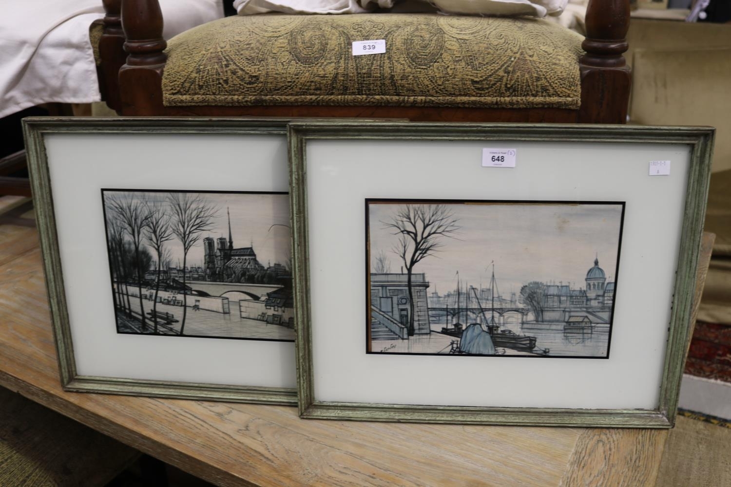 R. Lambert | Two prints | MutualArt