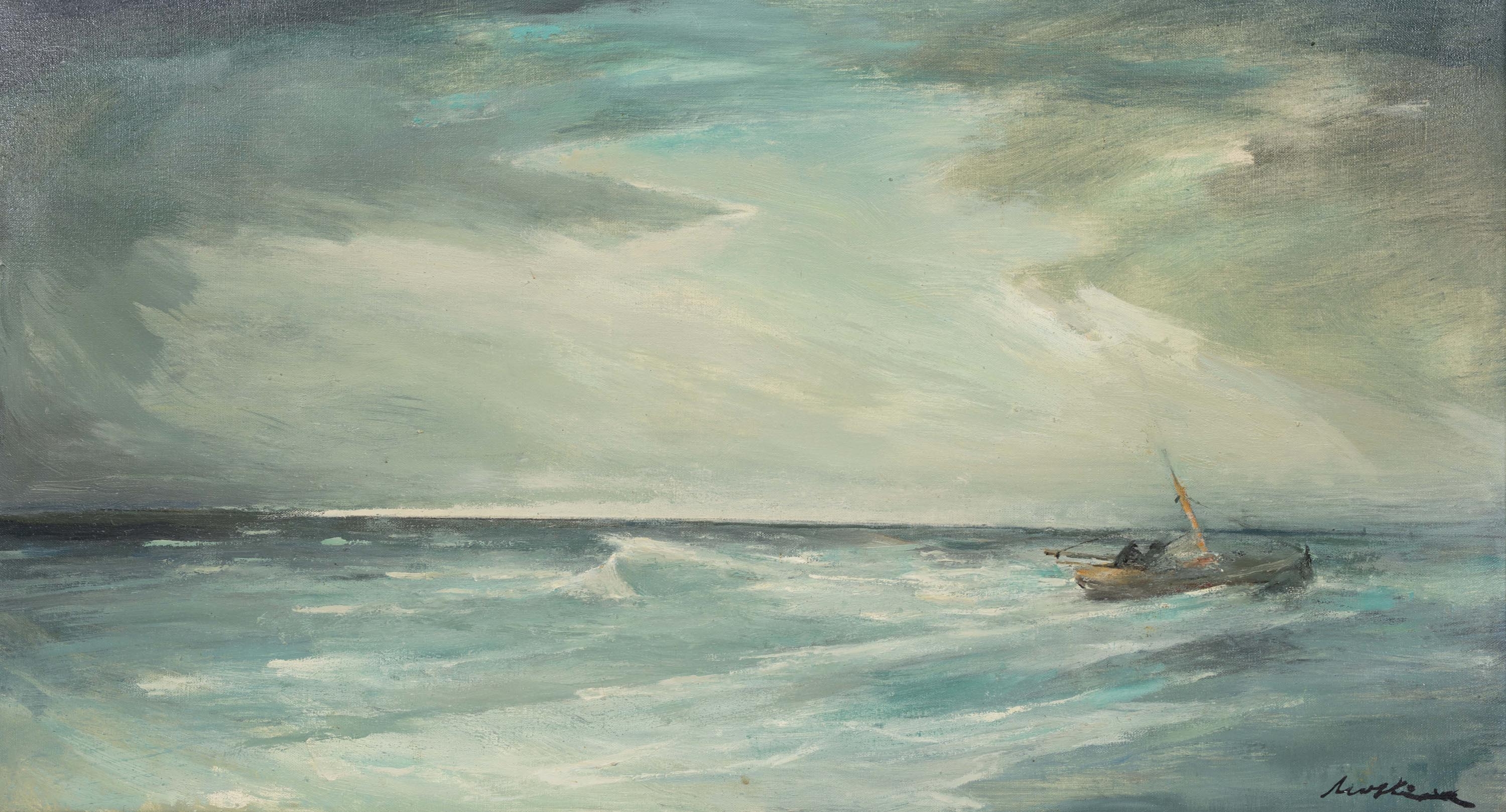 Marian Mokwa | Morze (1975) | MutualArt