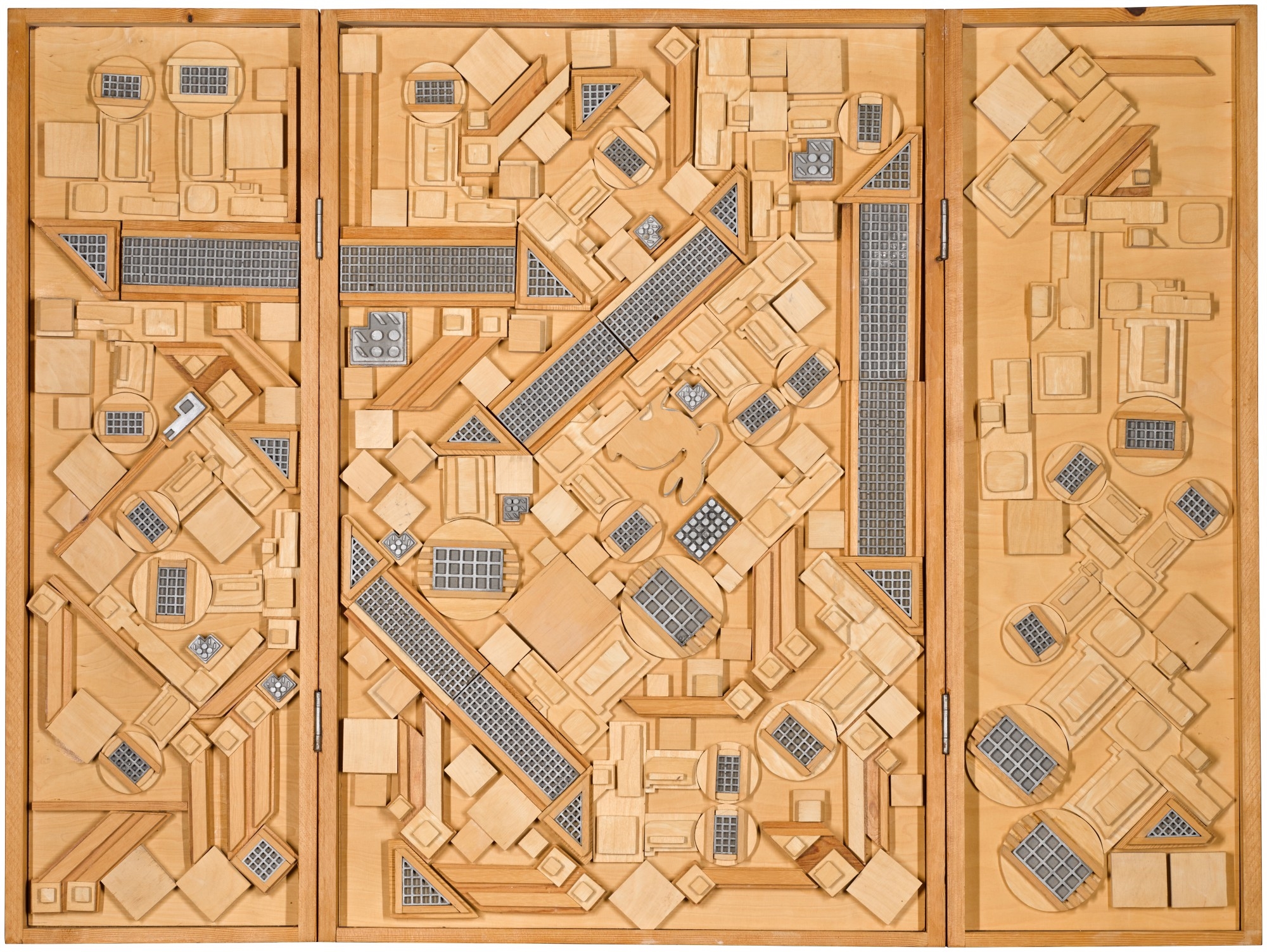 Eduardo Paolozzi | Relief, Triptych | MutualArt
