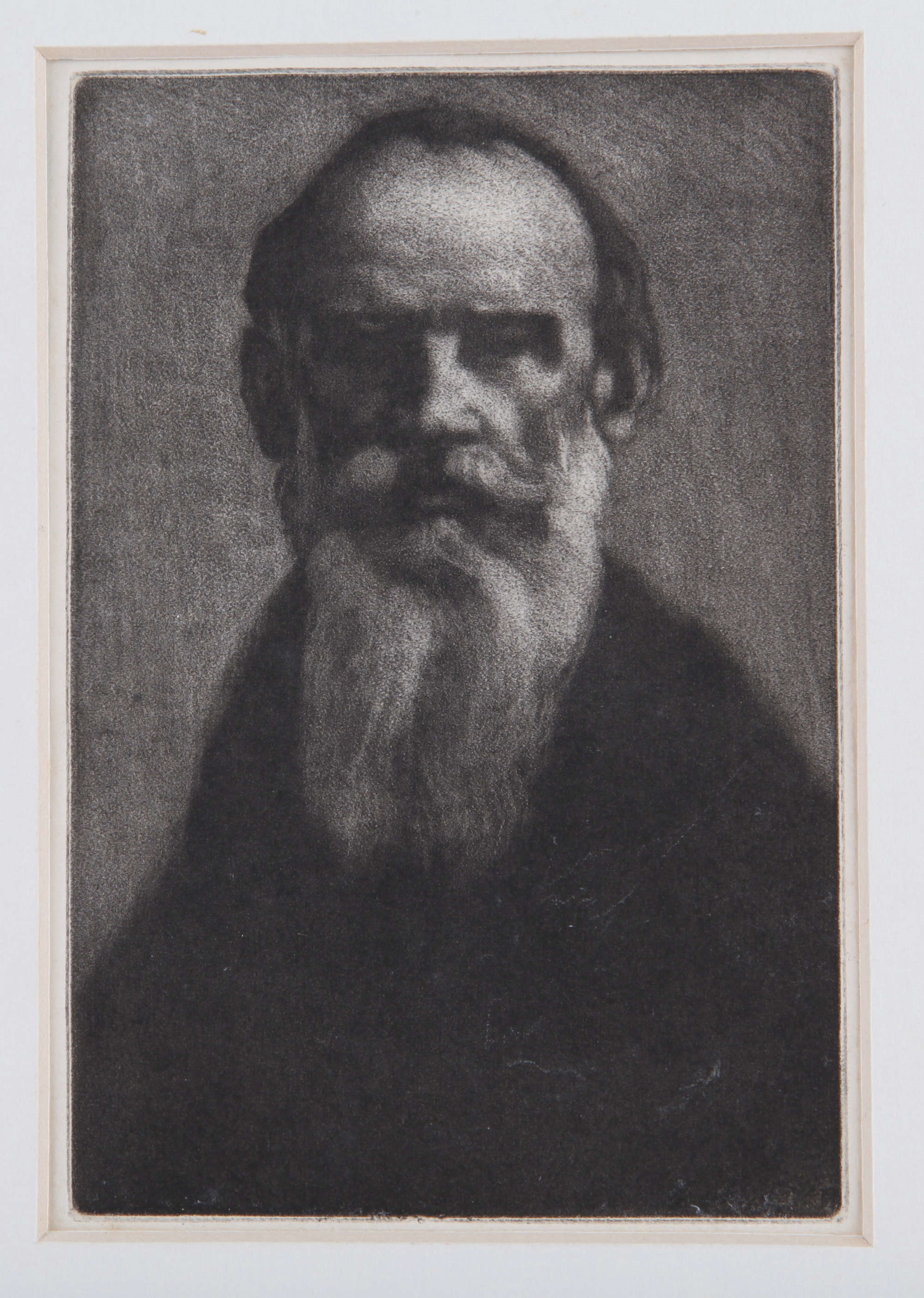 William Strang | Figure with Skull (1896) | MutualArt