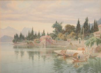 Robert George Talbot Kelly | Lake Como (1910) | MutualArt