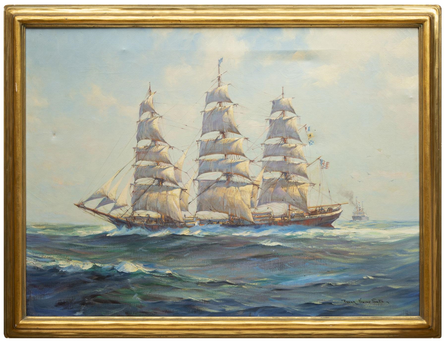 Frank Vining Smith | Clipper Ship at Sea | MutualArt