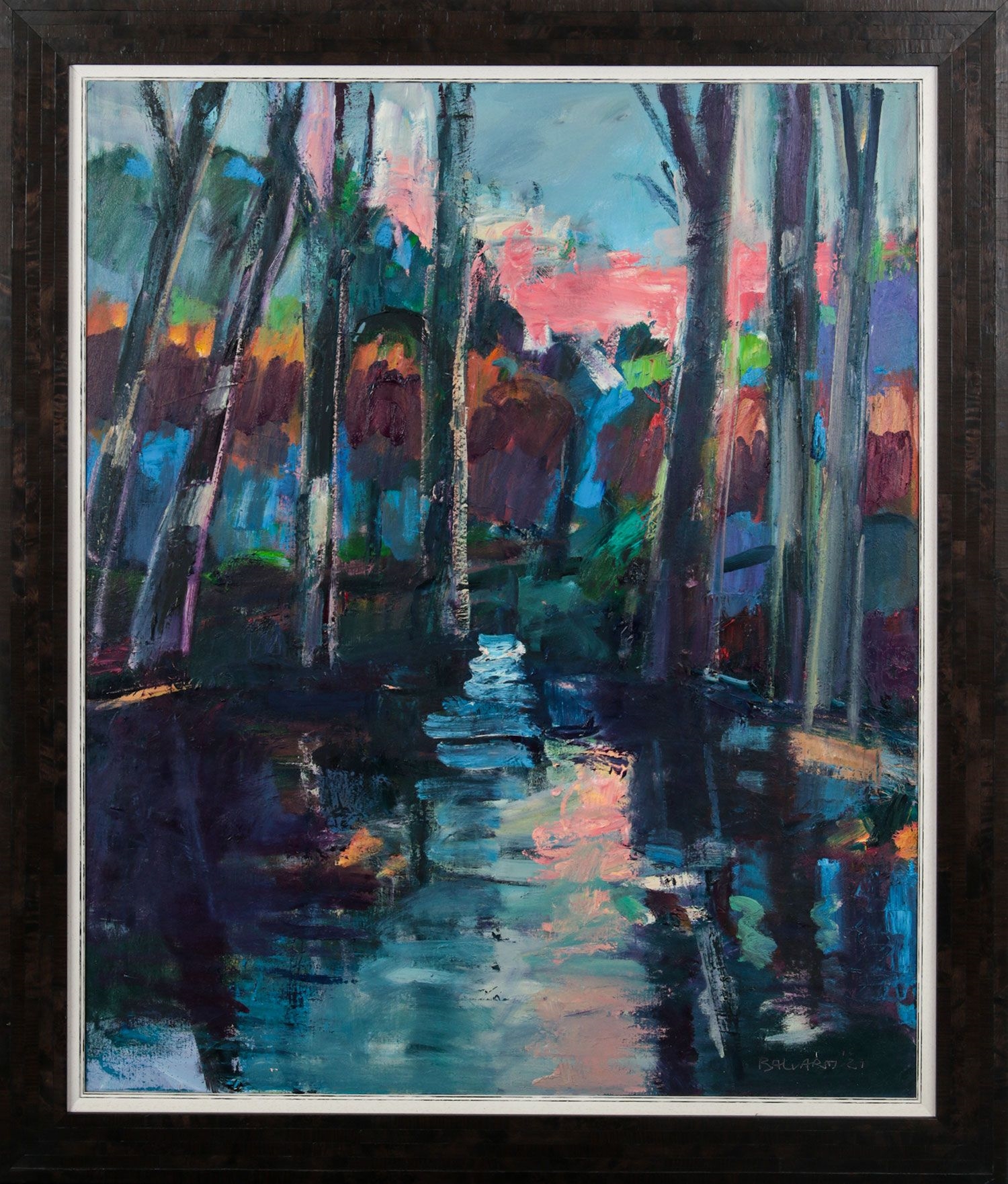 Brian Ballard | EVENING, RIVER LAGAN | MutualArt