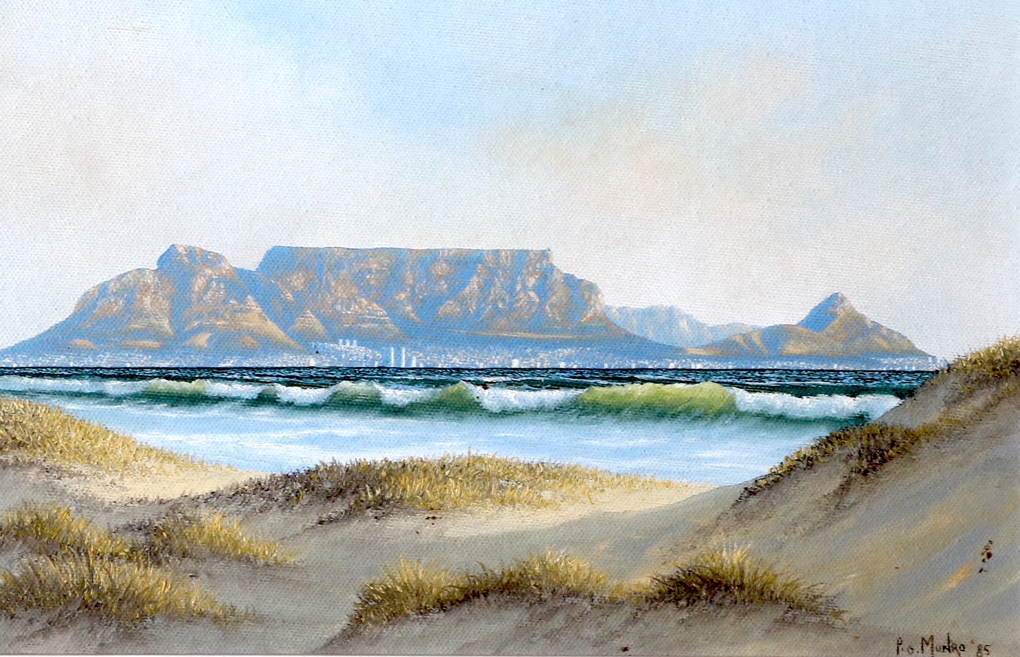 How To Draw Table Mountain Step By Step