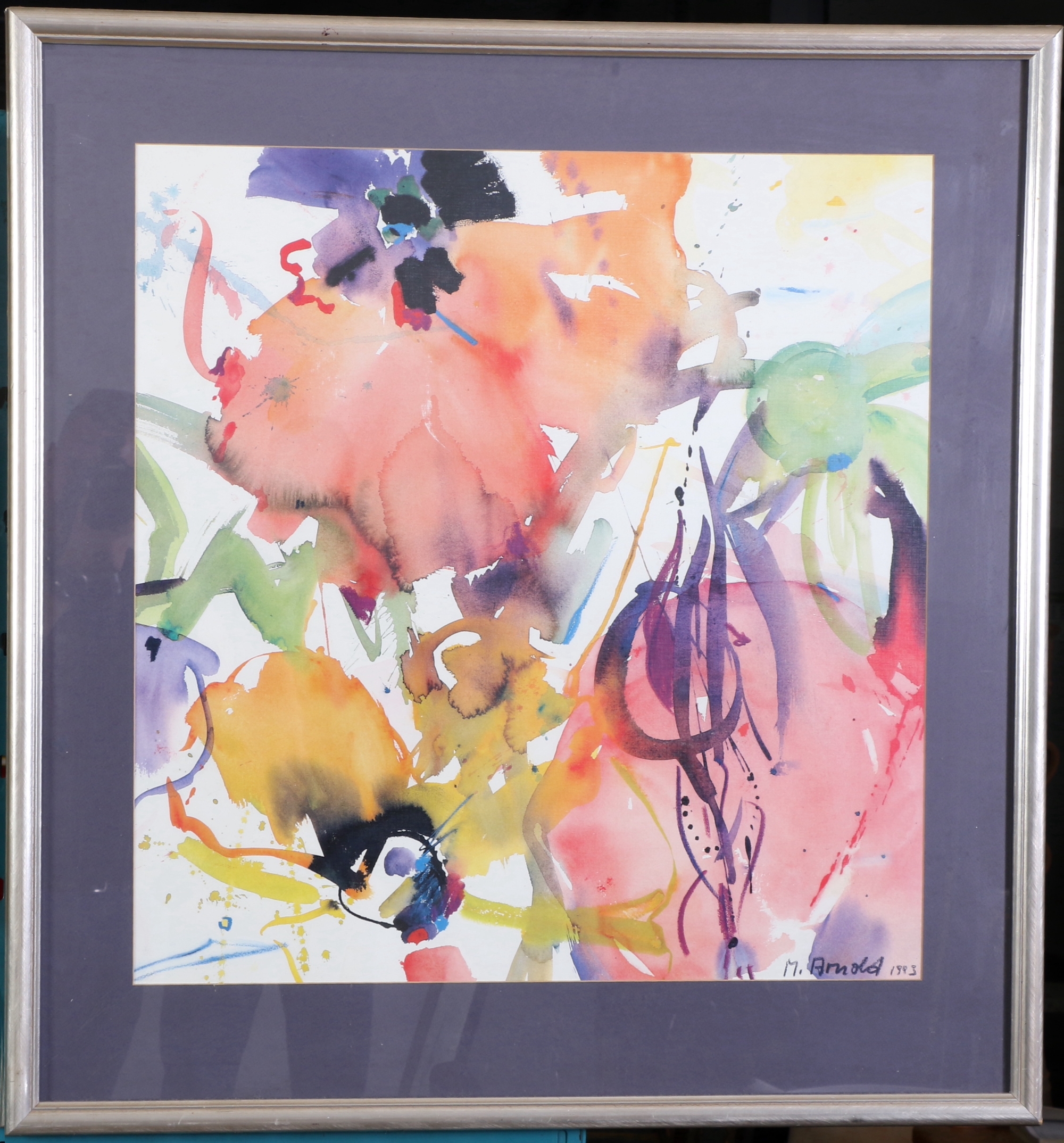 Marion Arnold | COLOUR ABSTRACT (1983) | MutualArt