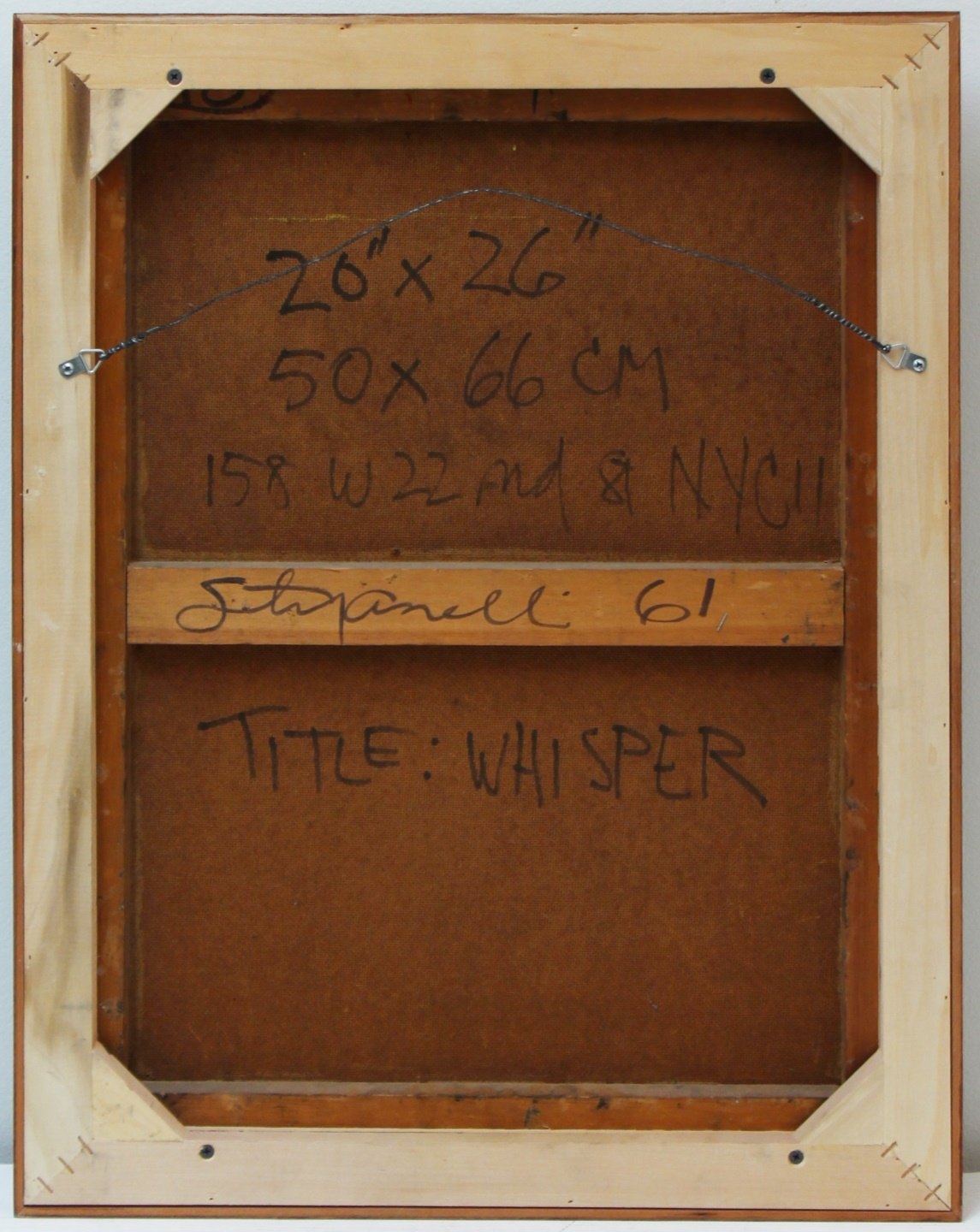 Joe Stefanelli | Whisper (1961) | MutualArt