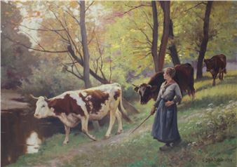 Édouard Bernard Debat-Ponsan | 114 Artworks at Auction | MutualArt