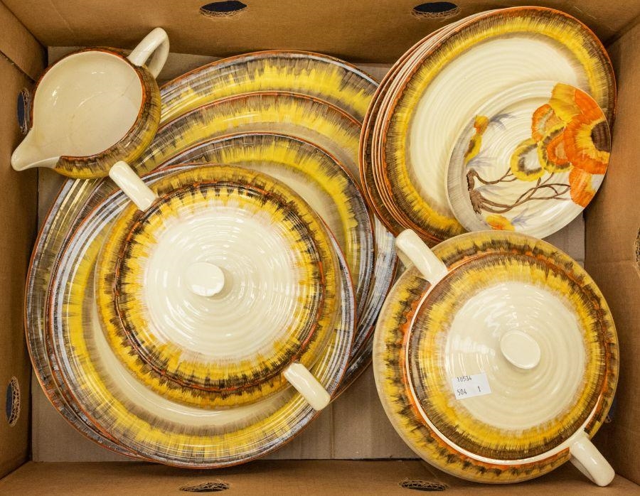 Clarice Cliff | Dinner service (1930s) | MutualArt