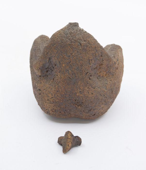 Ib Helge | Figure of a kneeling female form; Figure of a seated female ...