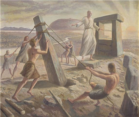 Bernard McDonagh | Raising the Stone | MutualArt