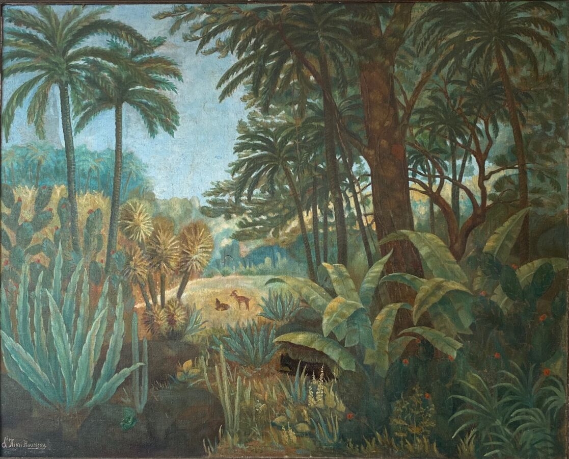 Henri Rousseau Jungle