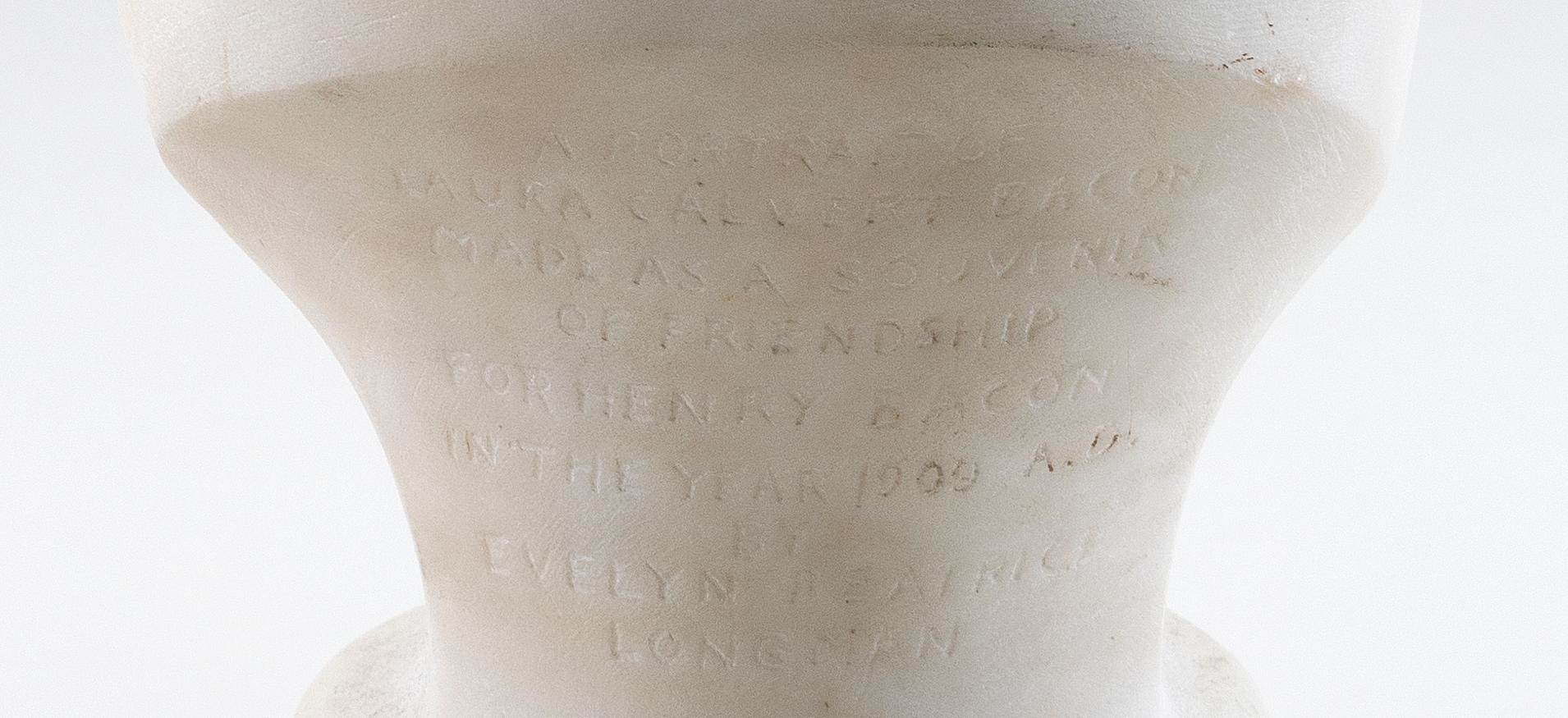 Evelyn Beatrice Longman | Bust of Laura Calvert Bacon, . (1909) | MutualArt