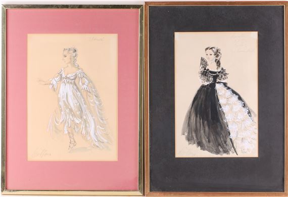 Carl Toms | ‘Stage costume design for Vivien Leigh in Camille’ | MutualArt