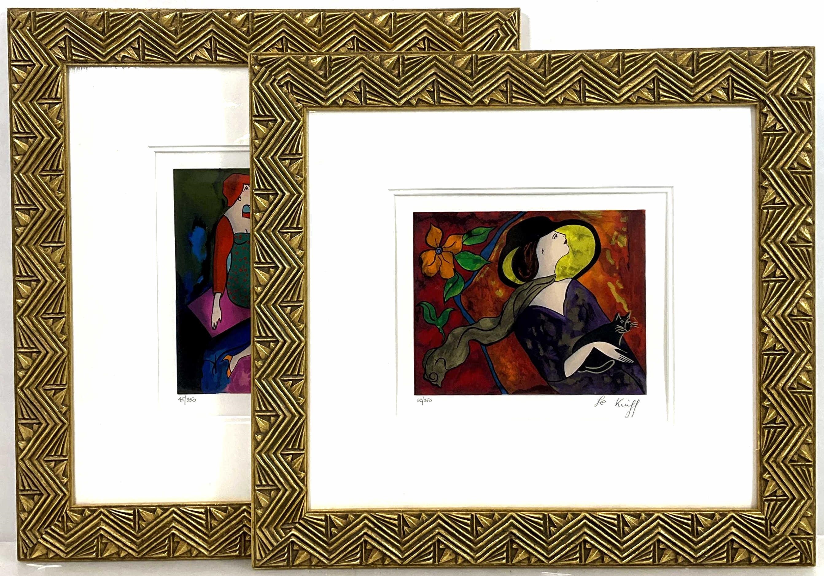 Linda Le Kinff | Linda Le Kniff Limited Edition Serigraphs | MutualArt