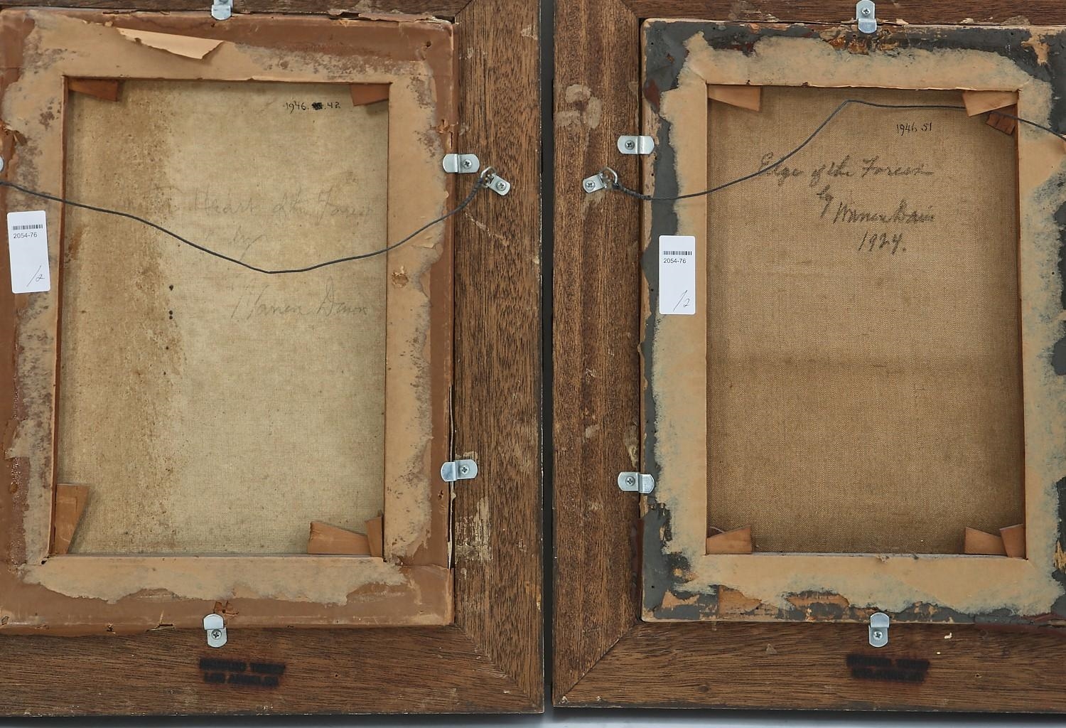 Warren B. Davis | Heart of the Forrest and Edge of the Forrest | MutualArt