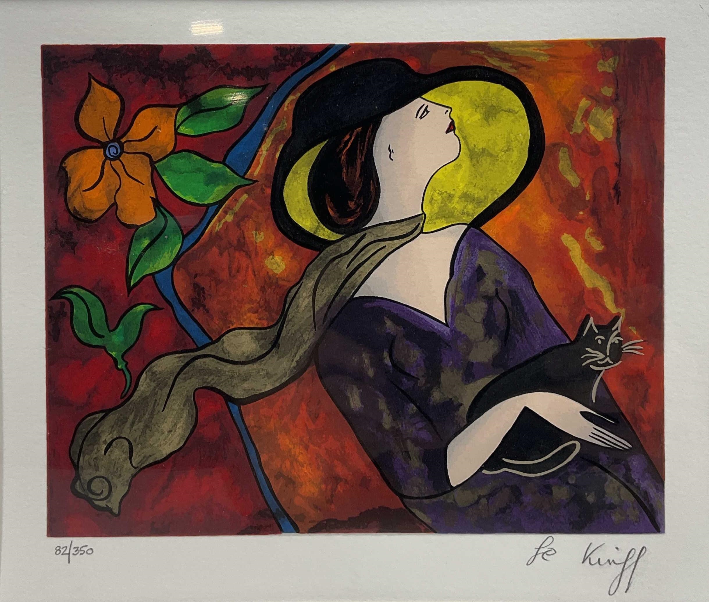 Linda Le Kinff | Linda Le Kniff Limited Edition Serigraphs | MutualArt