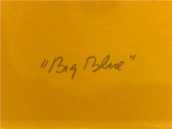 Lew Davis | BIG BLUE (1935) | MutualArt