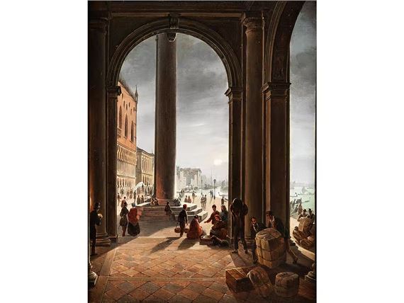 François Vervloet | VIEW OF VENICE (1855) | MutualArt
