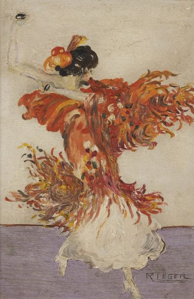 R. Leger | Flamenco dancer. | MutualArt