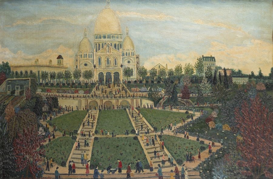 Jean Busquets | View of the Sacred Heart. | MutualArt