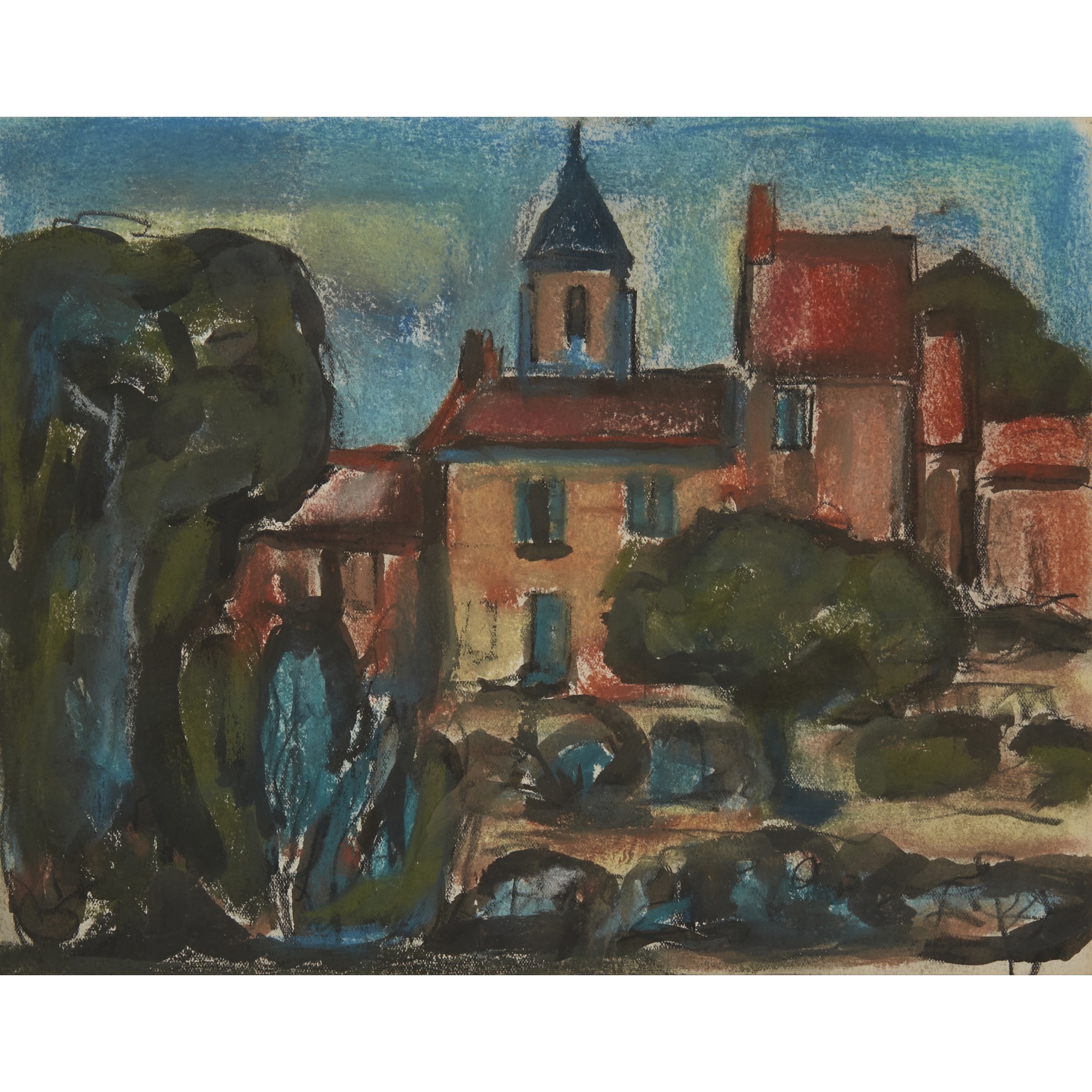 Sir William MacTaggart | THROUGH THE TREES | MutualArt